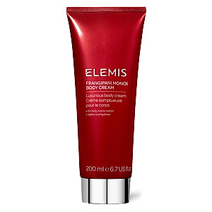 ELEMIS Frangipani Monoi Body Cream, Luxurious Body Cream, 6.7 Fl Oz