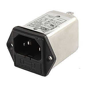 uxcell AC 115/250V 10A CW2A-10A-T Noise Suppressor Power EMI Filter
