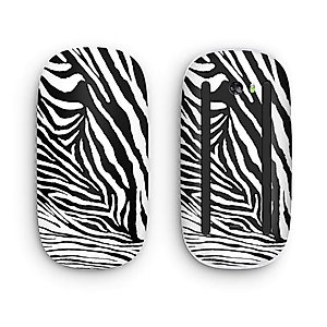 Design Skinz Toned Zebra Print Vinyl Decal Compatible with The Apple Magic Mouse 2 (Wireless, Rechargable) with Multi-Touch Surface