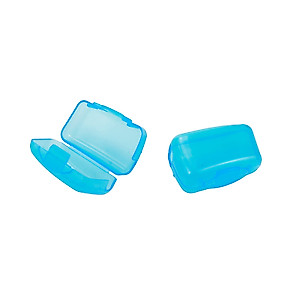 Dahszhi 50Pcs Toothbrush Cap Covers Toothbrush Head Protector Case for Travel or Home,Blue