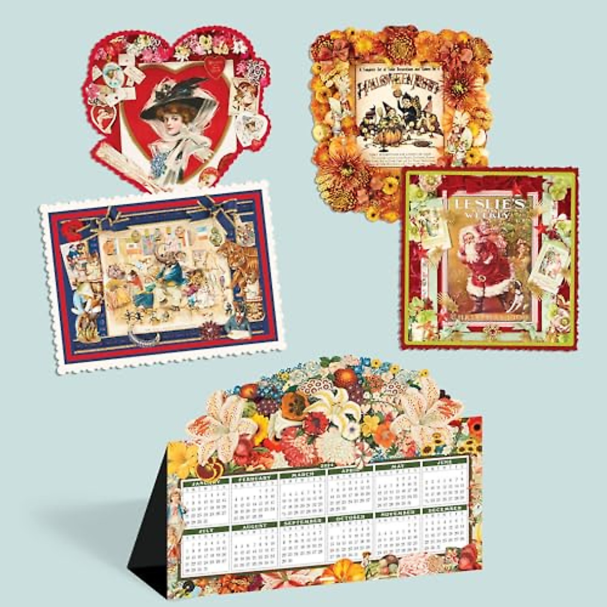 Cynthia Hart's Victoriana Wall Calendar 2024: For the Modern Day Lover of Victorian Homes and Images, Scrapbooker, or Aesthete