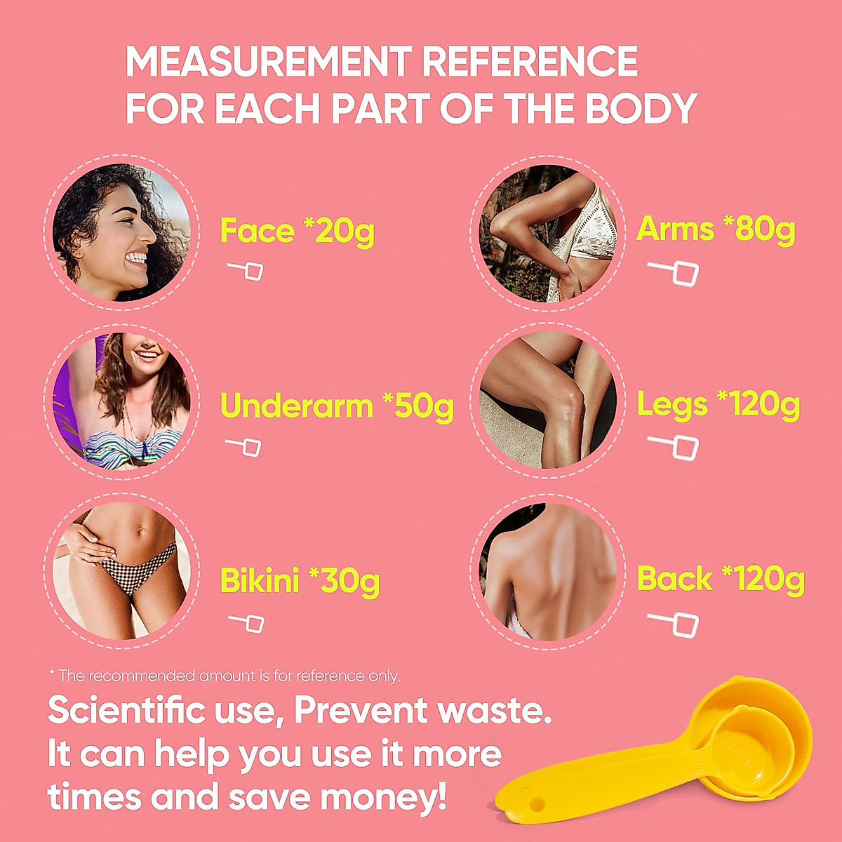 Unicornfun Hard Wax Beads for Hair Removal, 2.2LB Wax Beans with Two Measuring Spoons, Brazilian Bikini Beads Waxing at Home Wax for Face Body Legs Underarms Women Men