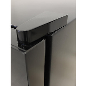 Vinotemp EL-BCU101-01 Refrigerator and Cooler Capacity Mini Drink Fridge with Touch Screen Temperature Control and Glass Door, 161 Can, Stainless Steel, 105 Beverage, Black