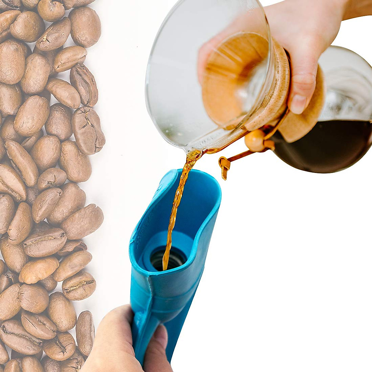 Enema Bag 2L Home Enema Kit with 6.5ft Long Silicone Hose, Enema Tips, Controlable Water Flow Valve, 2 Quart Capacity Hot-Water Bottle for Colon Cleansing Enemas