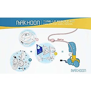 MAKHOON Rebuild Repair Kit Replacement for Zodiac Polaris Automatic Pool Cleaner 280 (Not Compatible with Polaris 360 380)