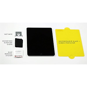 ZAGG InvisibleShield Glass+ Screen Protector for iPad Pro 10.5 and iPad Air 3 (3rd Generation, 2019) - Tempered Glass, HD Clarity, Smudge Resistant, Impact and Scratch Protection - Crystal Clear