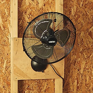 Ironton Oscillating Wall-Mount Garage Fan - 14in., 2200 CFM
