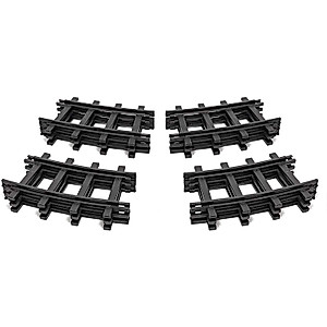 Lionel Trains Ready to Play Expansion Track Combo Pack, 12 Straight Pieces + 12 Curved Pieces