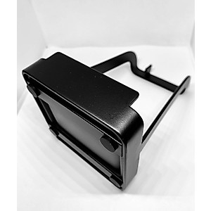 Kitchen utensil and iPad holder, Pot lid stand holder spoon rest, Kitchen tools silicone spoon holder, Metal pot lid holder tower ladle holder, Cooking Utensil Rest- Black