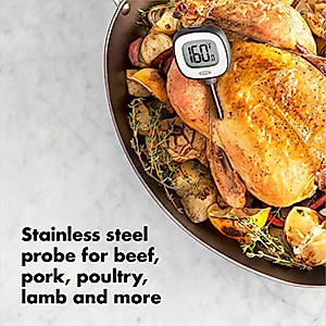 OXO Good Grips Chef's Precision Digital Instant Read Thermometer, Black