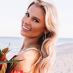 Gold Rhinestone Hoop Earrings Large Gold Hoop Earrings Cubic Zirconia Hoop Earrings Thin Rhinestones Round Hoop Earrings Women Big Gold Hoop Earrings Sparkly Hoop Earrings with Crystals for Womens