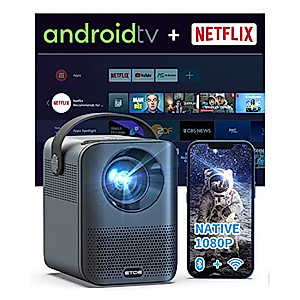 ETOE D2 Pro Projector with Tripod Stand