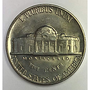 1969 S Jefferson Nickel Five-Cent Piece BU