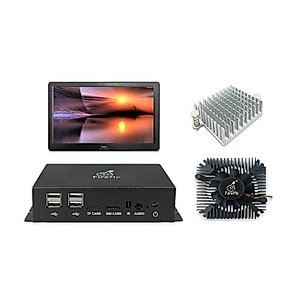 youyeetoo Firefly AIO-3399J Dev Kit Rockchip RK3399 SBC Single Board Computer Support HDMI-in and Android OS (10-Inch Screen Kit)
