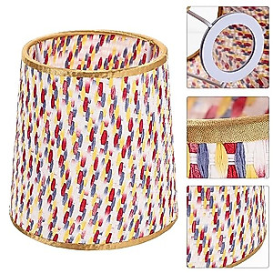 Artibetter desk lamp shell iron ceiling lamp girl conical to weave floor lamp cover lighting lampshade floor light rustic woven lampshade chandelier bohemian decorate floor lamp