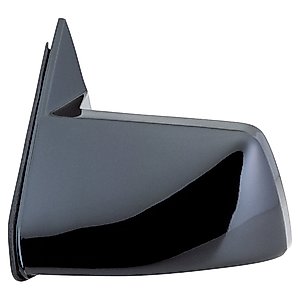 Fit System Driver Side Mirror for Chevy Full Size Pick-Up, GMC Full Size Pick-Up, Sport Model, black, non-foldaway, Manual