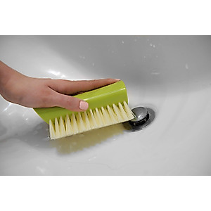 Full Circle Lean & Mean Household Scrub Brush, Green