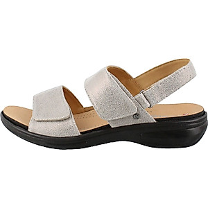 revere Woman Como Gold Leather 7 Medium (B) US