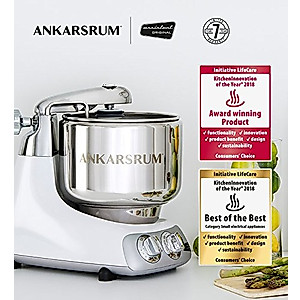 Ankarsrum Original Stand Mixer, AKM6230, Ocean Blue