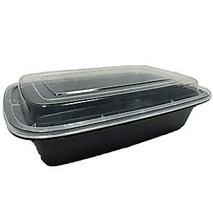 Maple Trade TD F7524 24 Ounce to Go Containers with Lids (150 Pack)