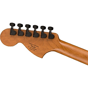 Squier Contemporary Stratocaster HH Floyd Rose Electric Guitar, with 2-Year Warranty, Gunmetal Metallic, Roasted Maple Fingerboard