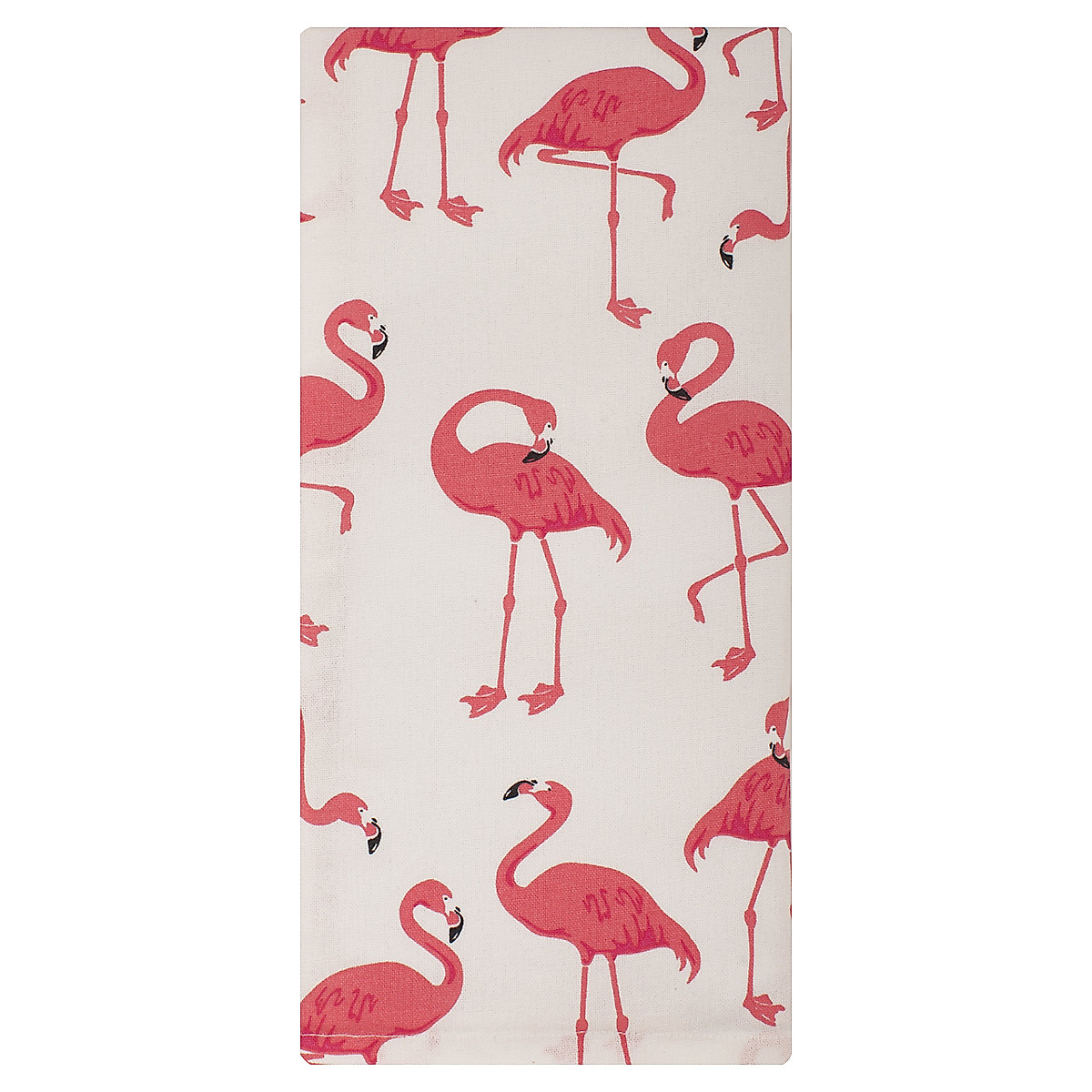 MUkitchen Kitchen Designer Print Towel Set, Flock Of Flamingos