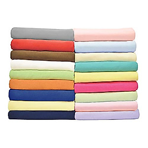 TL Care Supreme Fitted Crib Sheet 28" x 52", Enhanced Thickness for Soft, Breathable Neutral 100% Cotton Jersey Comfort, Royal, for Boys and Girls