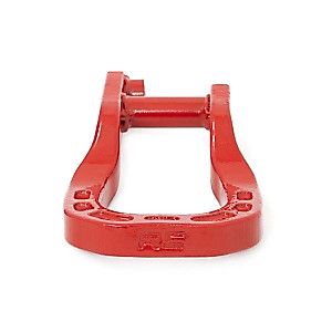 Rough Country Upgraded Forged Tow Hooks (fits) 2019-2020 Chevy Silverado 1500 | Replaces OEM | Red | RS132 , Black