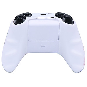 RALAN Pink Controller Skins for Xbox One, Silicone Controller Cover Skin Protector Compatible for Xbox Ones Controller (Pink Pro Thumb Grip x 2,Cat + Skull Cap &Cover Grip x 2) Blue Butterfly Pink