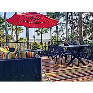 2xhome Set of 4 Modern Pool Patio Chairs, Stackable Dining Side Chairs for Indoor Outdoor Kitchen Living Room Restaurant, Black