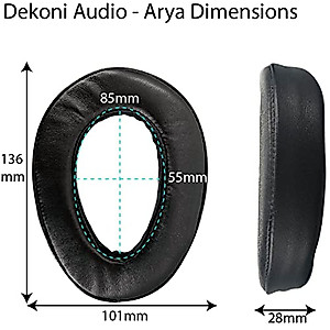 Dekoni Audio Elite Velour Replacement Ear Pads for HiFiMan Arya