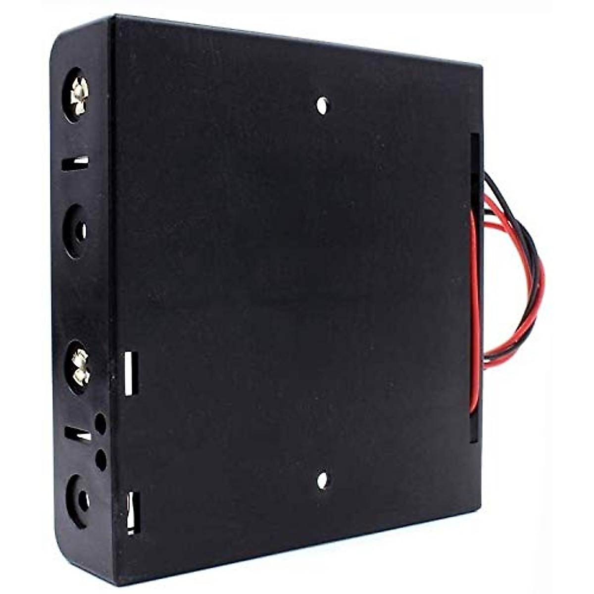 ZYM119 14.8V 4 18650 Battery Holder Case Box with Leads - Black Circuit Board