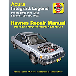 Acura Integra (1986-1989) & Legend (1986-1990) Haynes Repair Manual (USA)