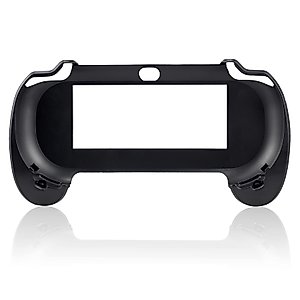 Sedicoca New Grips Hand Grip Compatible Durable Joypad Plastic Flexible Hand Grip Compatible with for PS Vita PSVita Playstation Vita 1000 (PCH-1000), Black