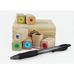 ChromaLabel 1/2 Inch Circle Sticker Labels, Easy to Write On Round Colored Stickers, Permanent Color Coding Label - 5 Assorted Colors Dot Labels, 1200 Colored Sticky Dots per Variety Pack