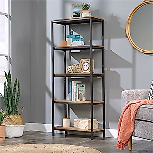 Sauder North Avenue Tall Bookcase, Sindoori Mango Finish