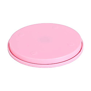 2pcs 5.5in Mini Cake Turntable, 360 Degree Revolving Cake Stand for Cupcake Decorating Displaying