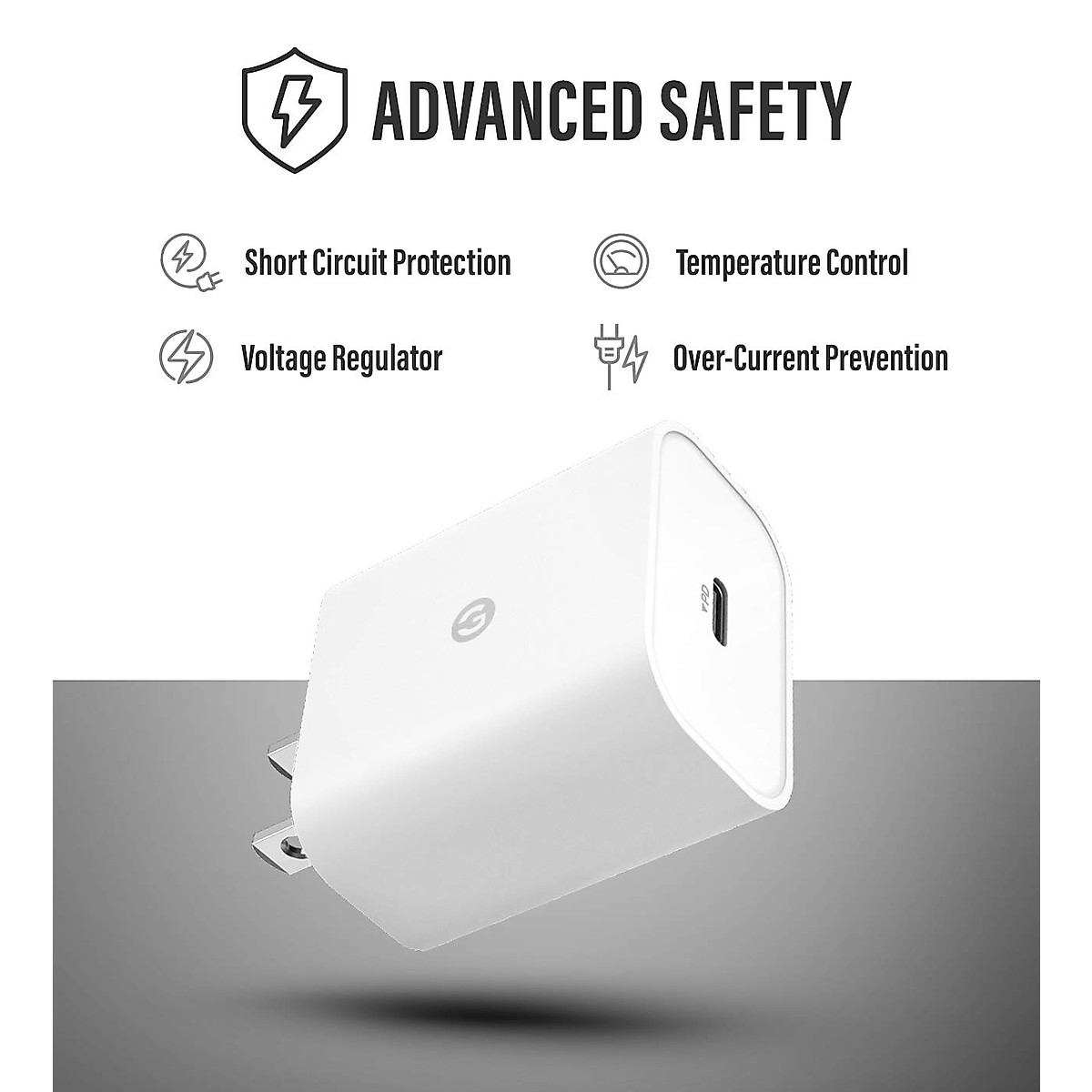 Charger Compatible with iPhone 12/13 iPhone 14 - MFi Apple Certified USB-C to Lightning Cable with Fast Wall Plug (18W) Quick Charging Power Adapter iPhone XR/iPhone 11/12/13/14 Pro Max