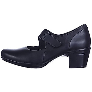 Clarks Women's Emslie Lulin Dress Pump, Black, 10 M US