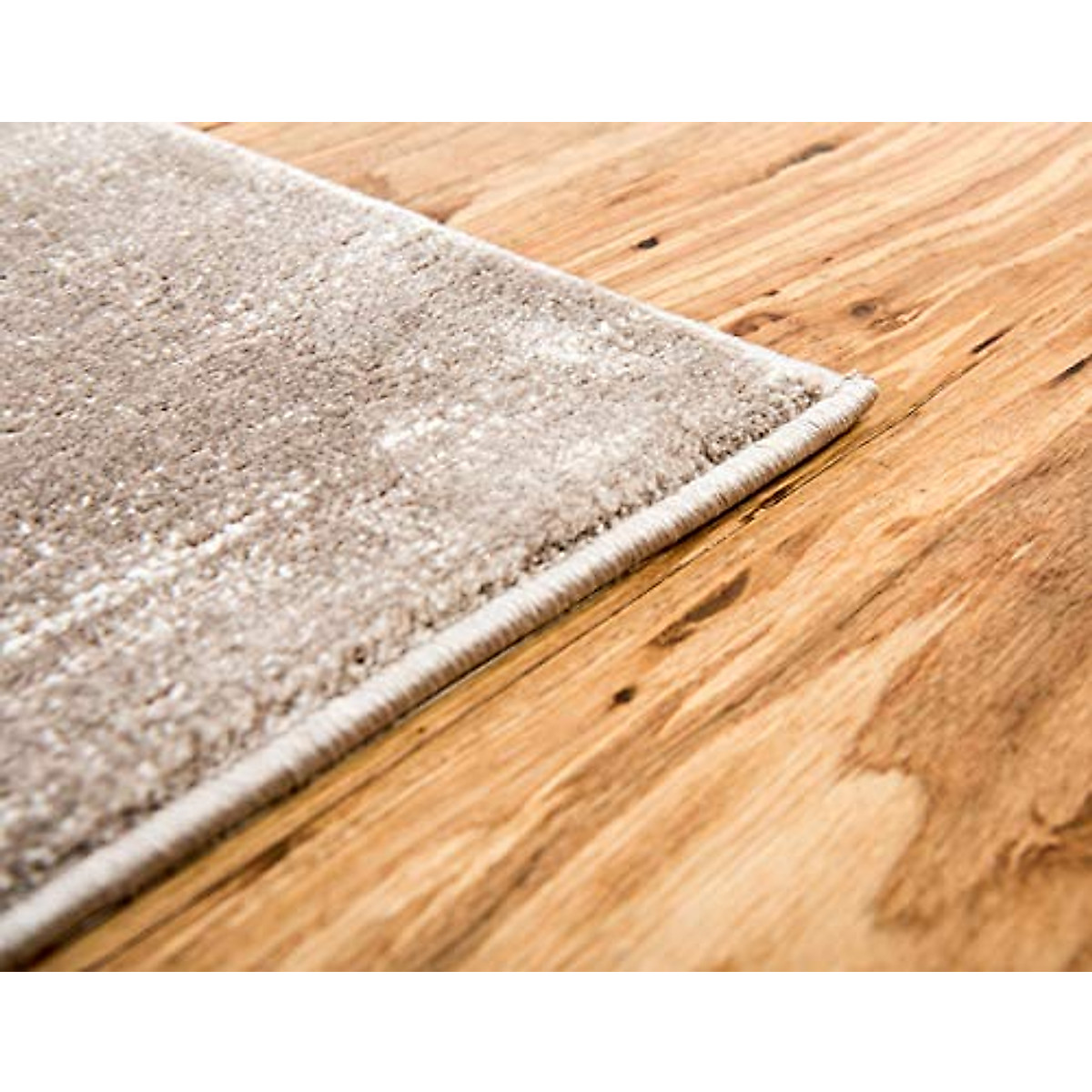 Unique Loom Uptown Collection Area Rug - Madison Avenue (8' x 10' Rectangle, Brown/ Ivory)