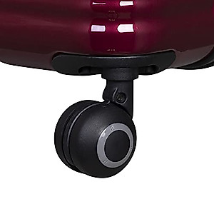 it luggage Helixian 27" Hardside Checked 8 Wheel Expandable Spinner, Wine Red