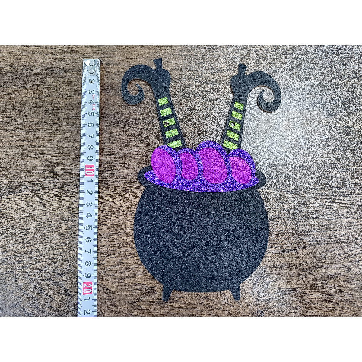 Purple Glitter Potion Bar Banner and Black Glitter Bat Banner- Halloween Party Decorations,Halloween Party Banner for Haunted House,Bat Decorations,Halloween Mantle Home Decor