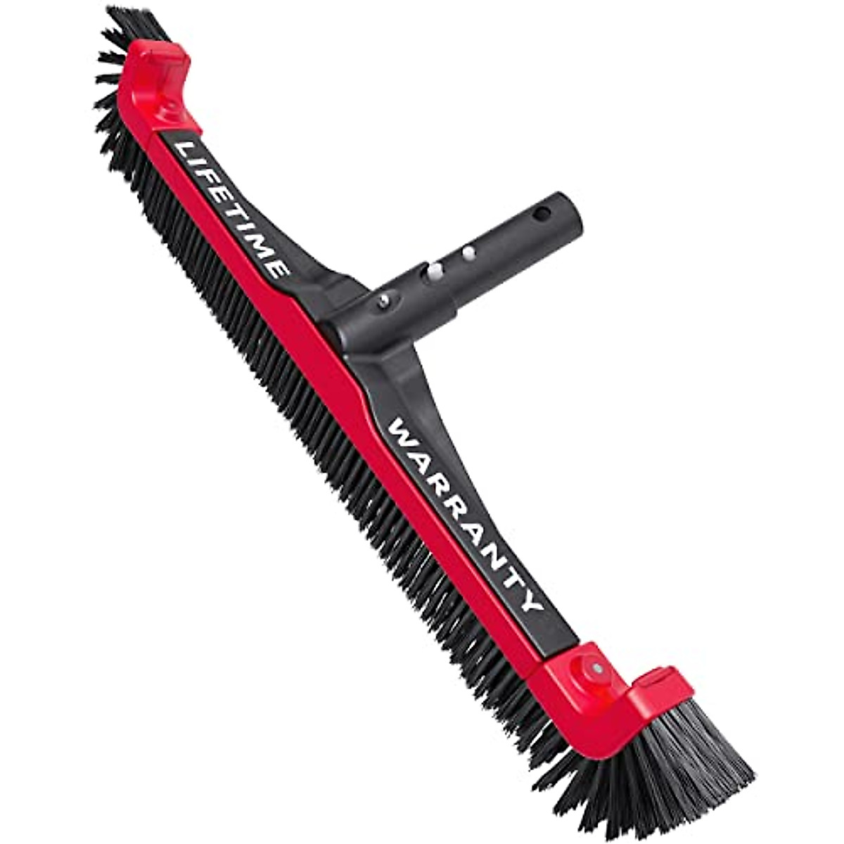 ProTuff Products Pool Brush Head - 3X Faster & Lifetime Replacement - Clean Walls & Corners Faster w/Sturdy 22” Wide Bristles & Removable Ends - Premium Pool Cleaning Equipment