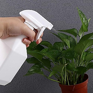 Leadigol 2 PCS Spray Bottle, 300ml/500ml Watering Can Liquid Sprayer Gardening Watering Spray Bottles Refillable Empty Spray Bottle for Cleaning Hair Plants