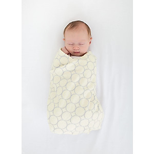 SwaddleDesigns Large Receiving Blanket, Ultimate Swaddle for Baby Boys, Girls, Softest US Cotton Flannel, Best Shower Gift, Made in USA, Pastel Blue Paisley (Mom's Choice Award Winner)