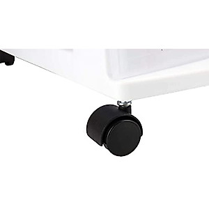 Sterilite 28308002 3Drawer Cart, White