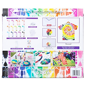 Tulip One-Step Tie-Dye Kit 15-Color Party Kit, Standard, Rainbow
