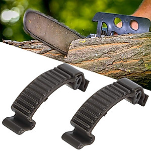 Fdit 2Pcs Chainsaw Cylinder Cover Buckle Clip for Husqvarna 435 440 445 450 359 351 353 357 346XP 575XP