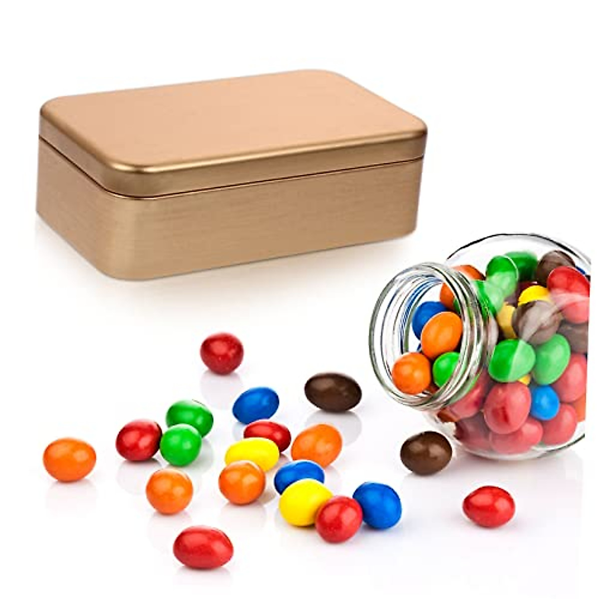 Zerodeko 12 pcs gift packaging iron box small kitchen canister Tea Tin Canister large metal container bags decorative paper Empty Tin tissue jar coffee decor Tinplate Tin baby cover candy