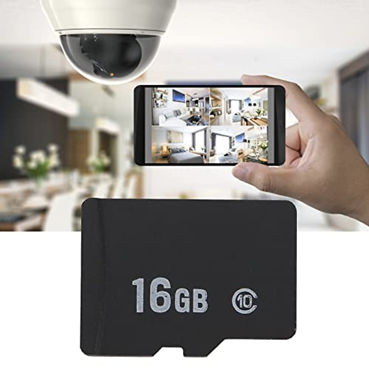 Office Memory Card, Memory Card TF Card High Speed Reliable Plug and Play Plastic Material Small Portable Memory Card for Digital Cameras(#1)